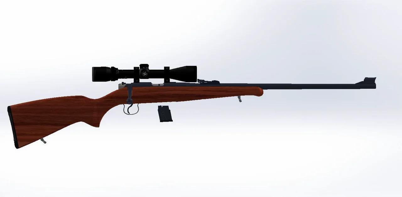 CZ 452-2E ZKM Carbine with a Bushnell Sportsview 3-9x40 riflescope