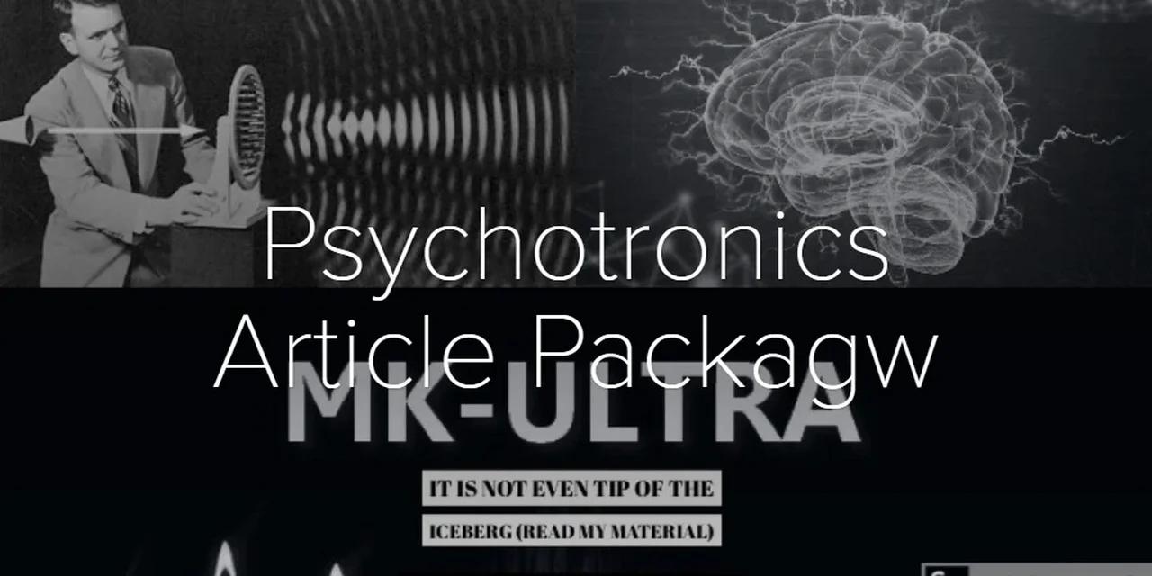 PSYCHOTRONICS - 1985 ANTONY SUTTON