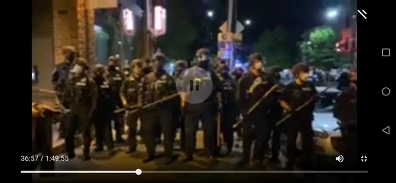 Seattle Trumpet man bike to the face