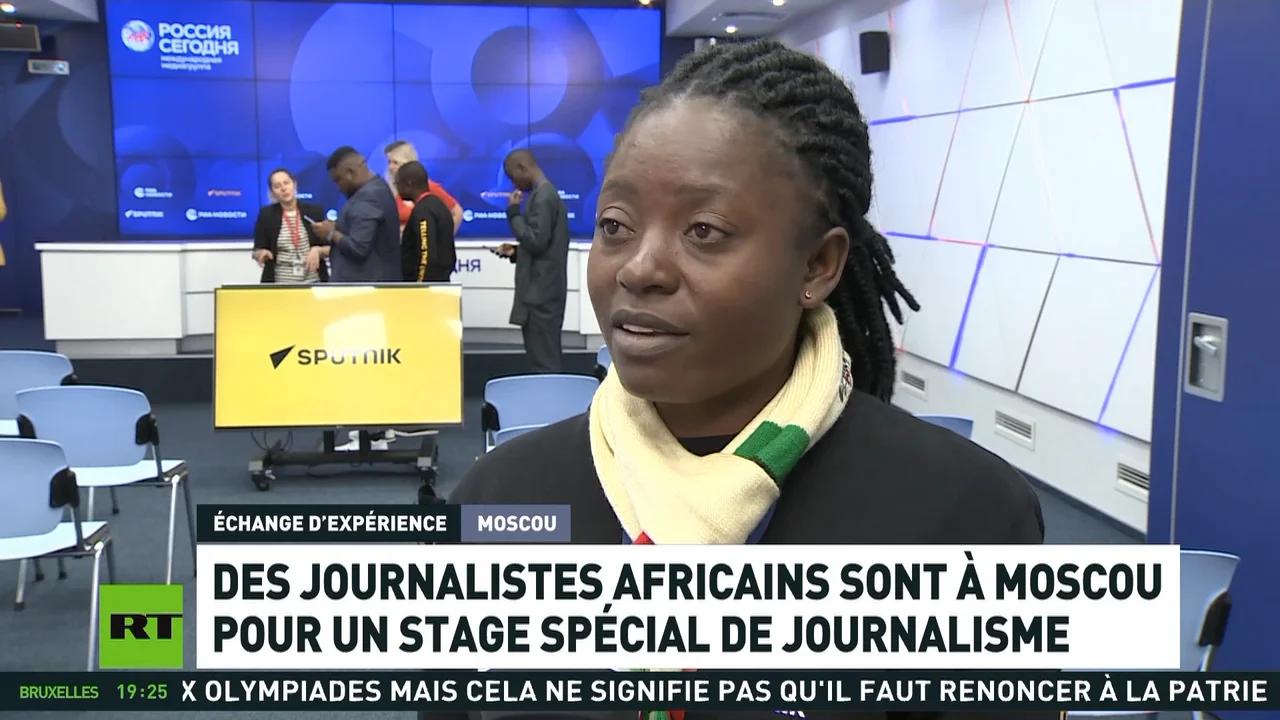 🇷🇺 Moscou : un stage de journalisme russo-africain