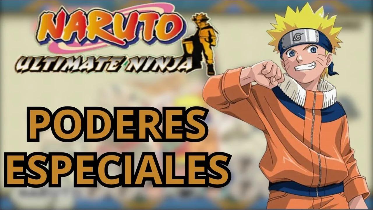 Poderes ESPECIALES de NARUTO UZUMAKI - Naruto Ultimate ninja - 2003 - PS2