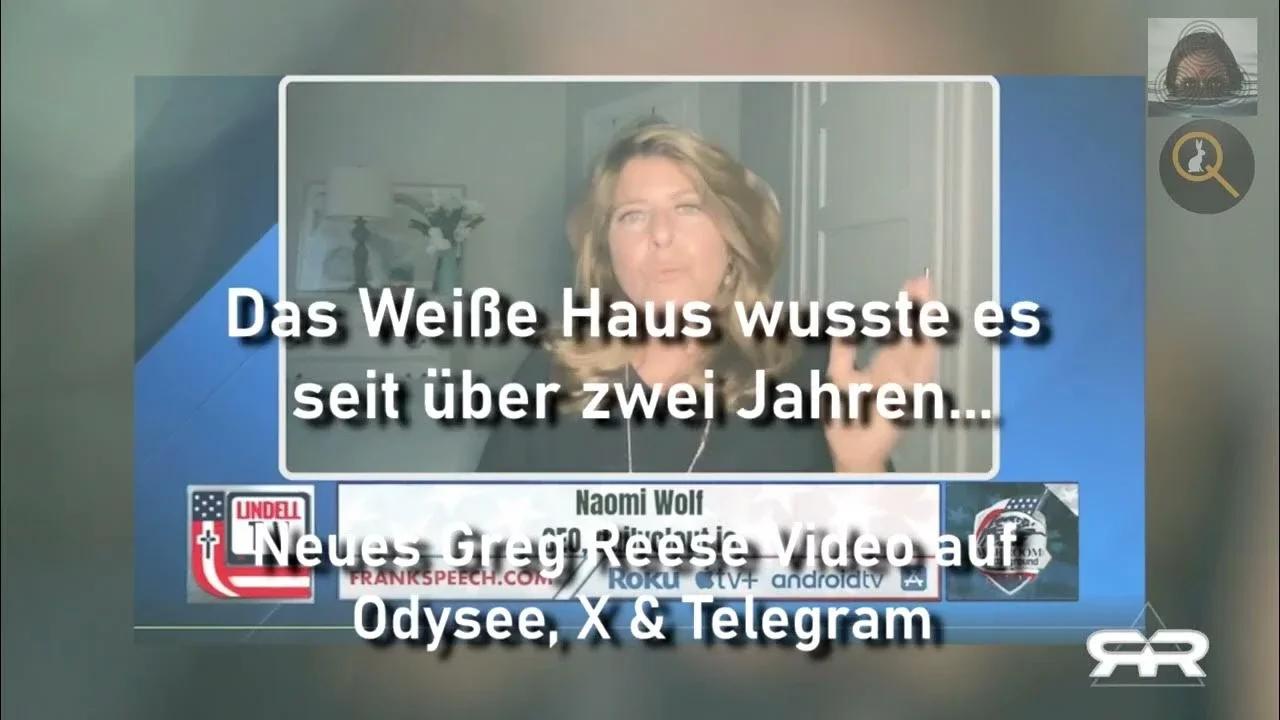 Neuer Greg Reese Report auf Odysee, Telegram und X (Trailer): Das Weiße ...