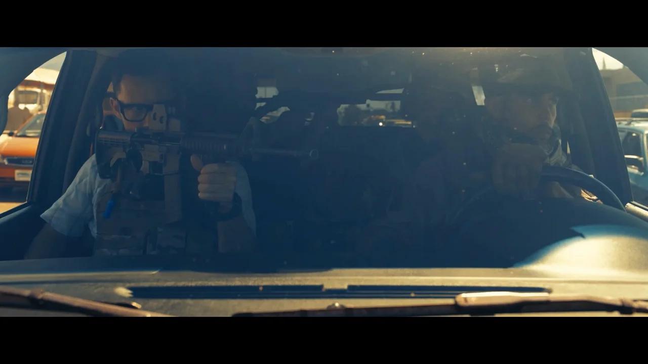 Sicario Border Shootout Movie scene