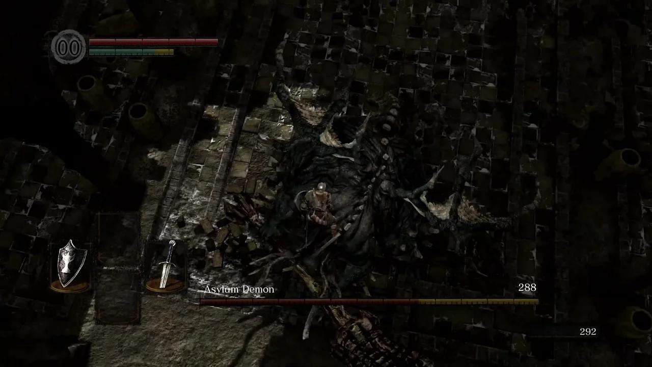 Dark Souls - 1. Asylum Demon perfect battle