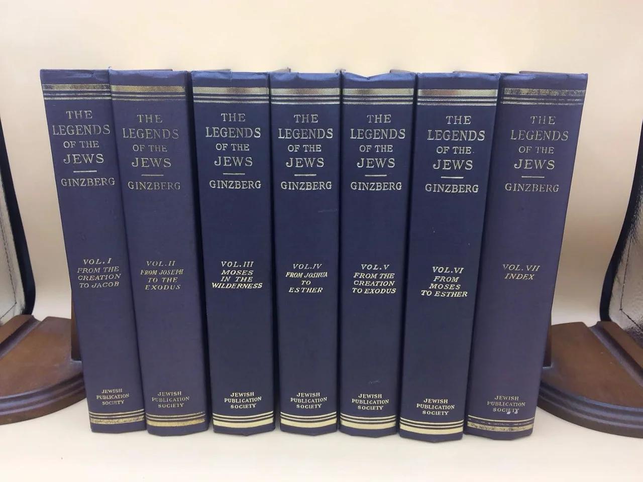 The Legends of the Jews : Notes to Volumes 3 and 4 - Louis Ginzberg 1928