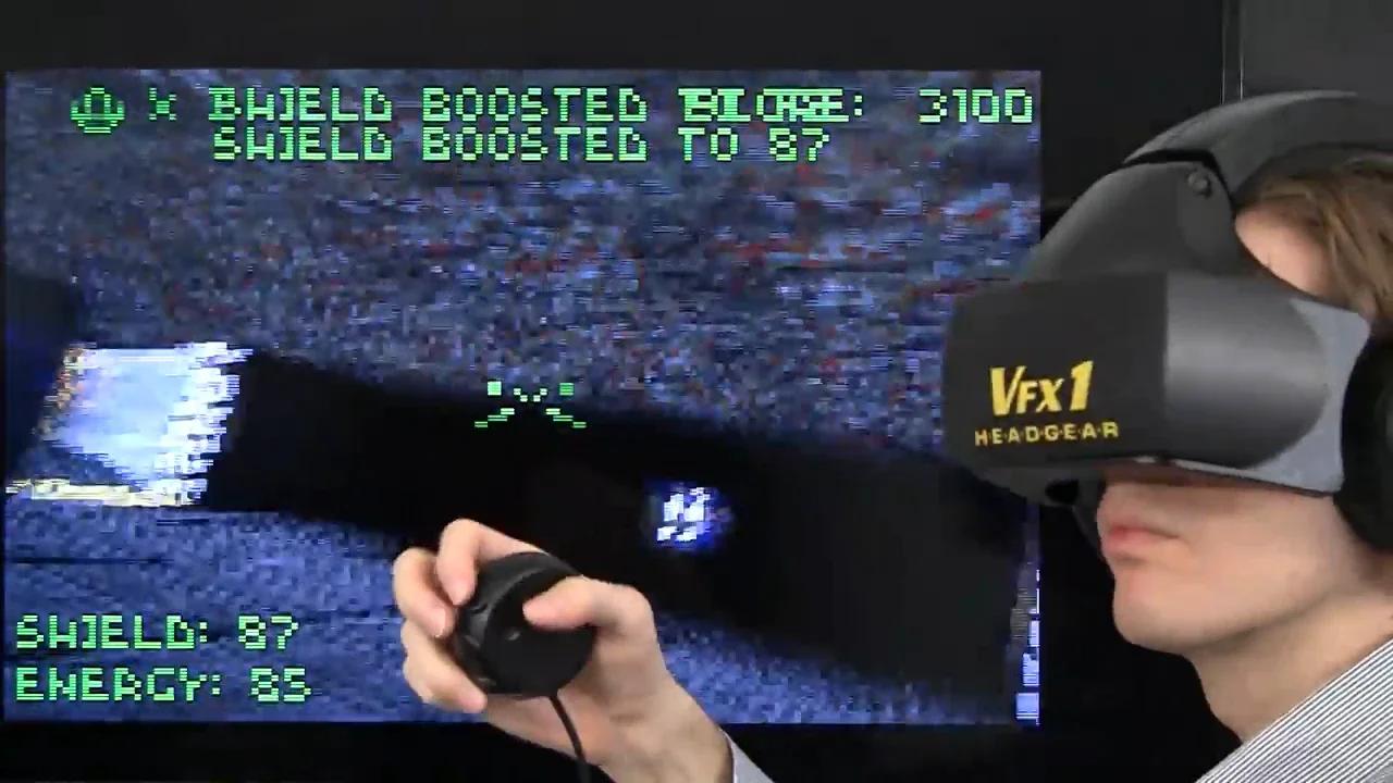 Forte VFX1 VR Headset - Descent Gameplay