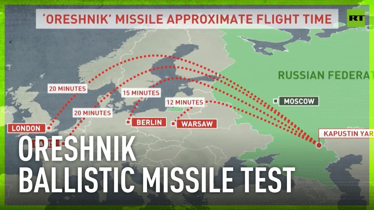 2024 marked by Russia’s test of Oreshnik new missile system