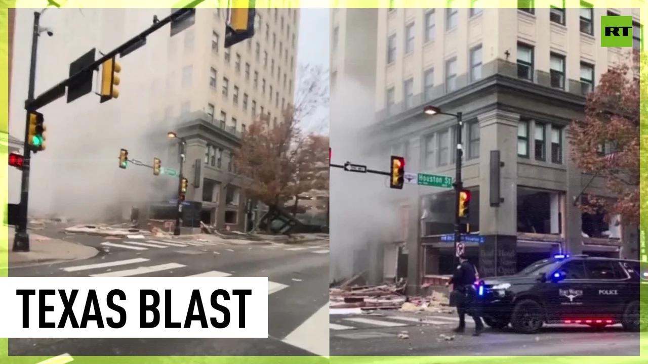Explosion rocks Texas hotel in downtown Fort Worth