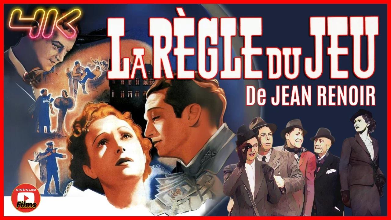 La Règle du Jeu (Version restaurée en 4K)🎞️🎞️ Film Culte de Jean Renoir ...