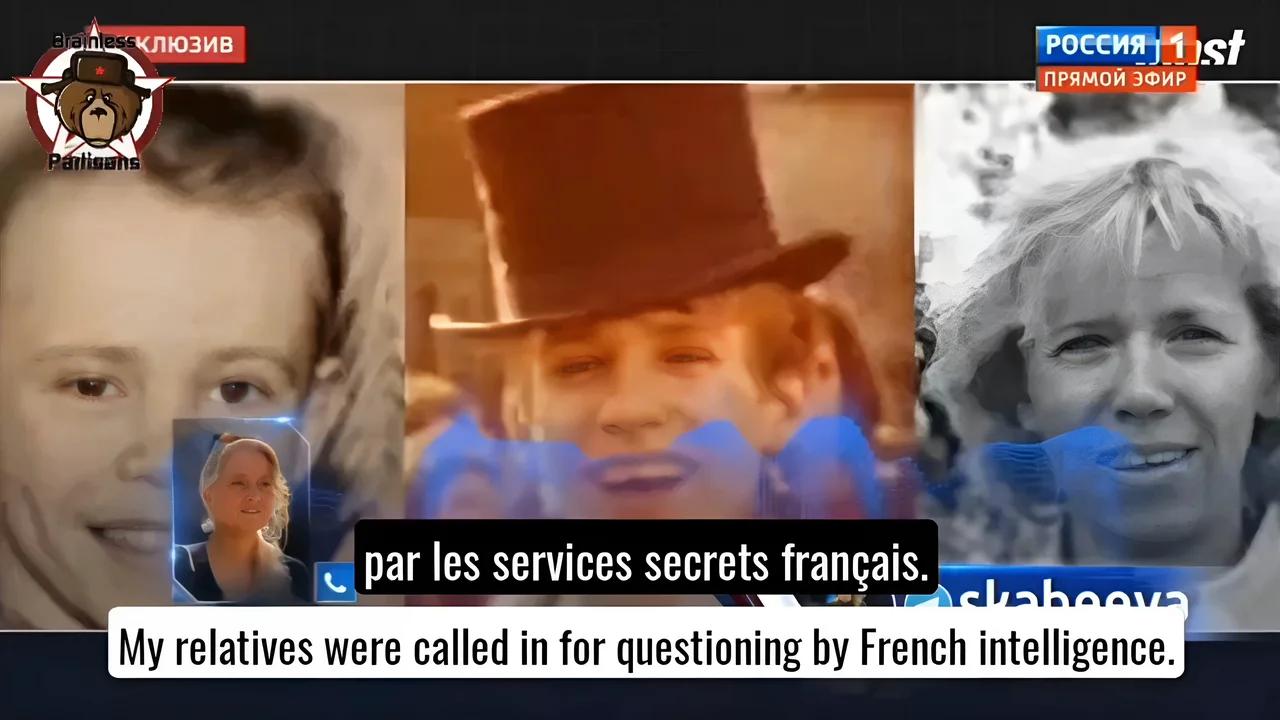 Natacha Rey à la télévision Russe