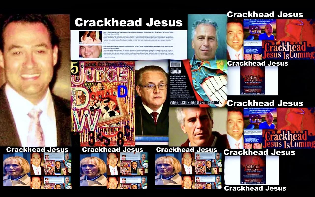 Crackhead Jesus Exposes Squatters Rights Epstein Judge Donald Hafele ...