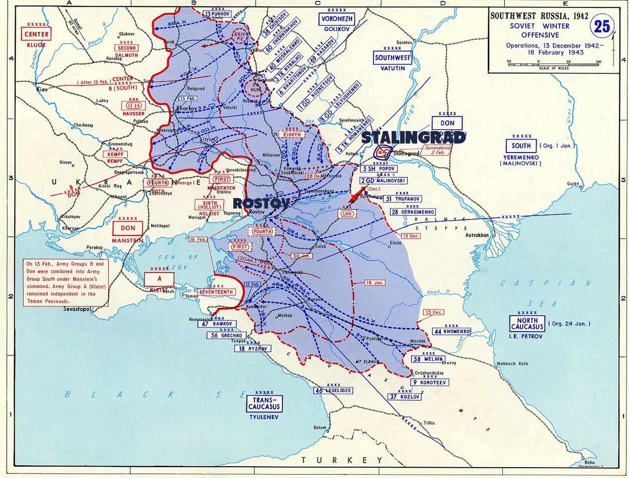 After Stalingrad : The Red Armys Winter Offensive 1942-1943 - David M ...