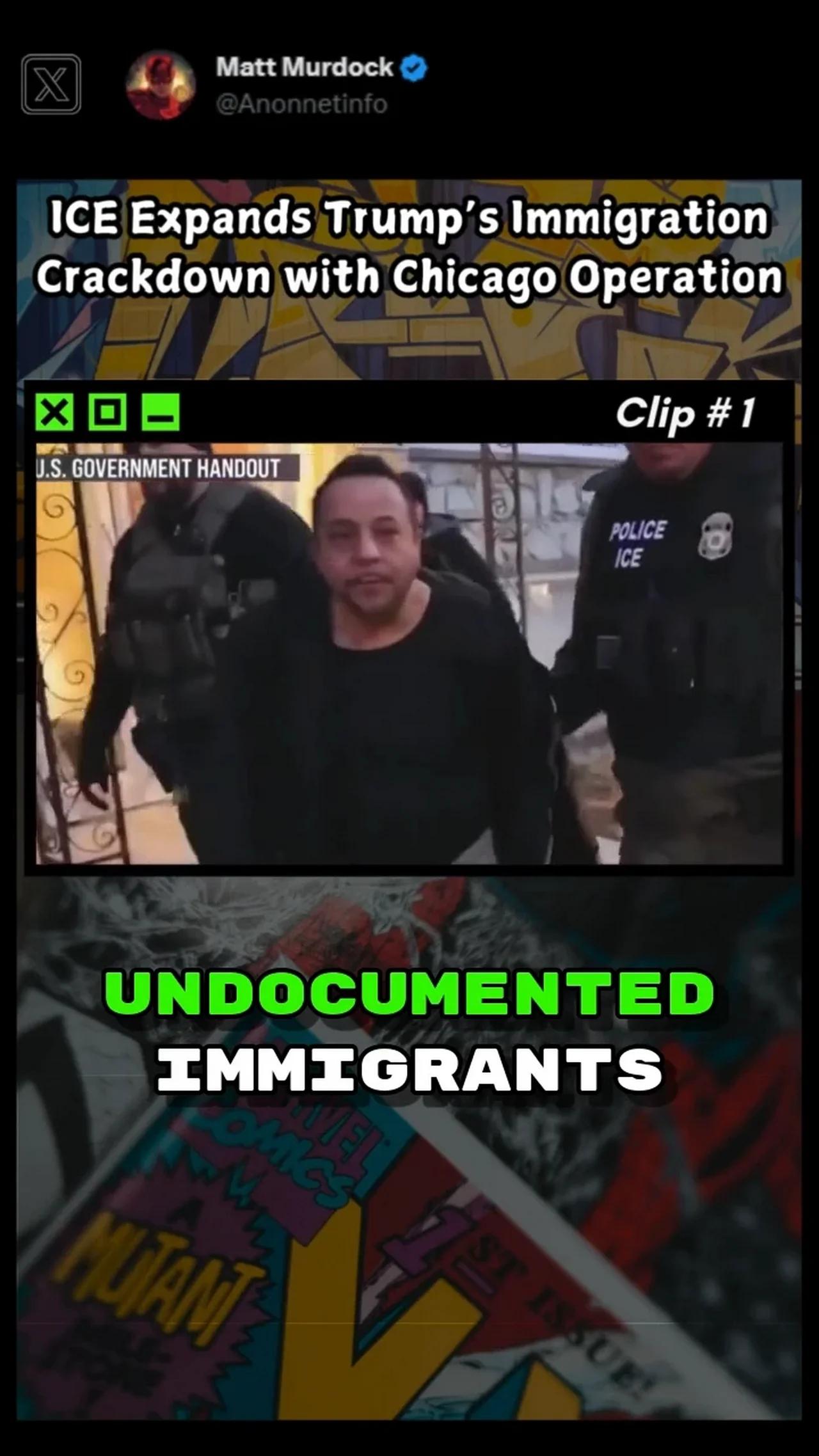 ICE Expands Trump’s Immigration Crackdown with Chicago Operation