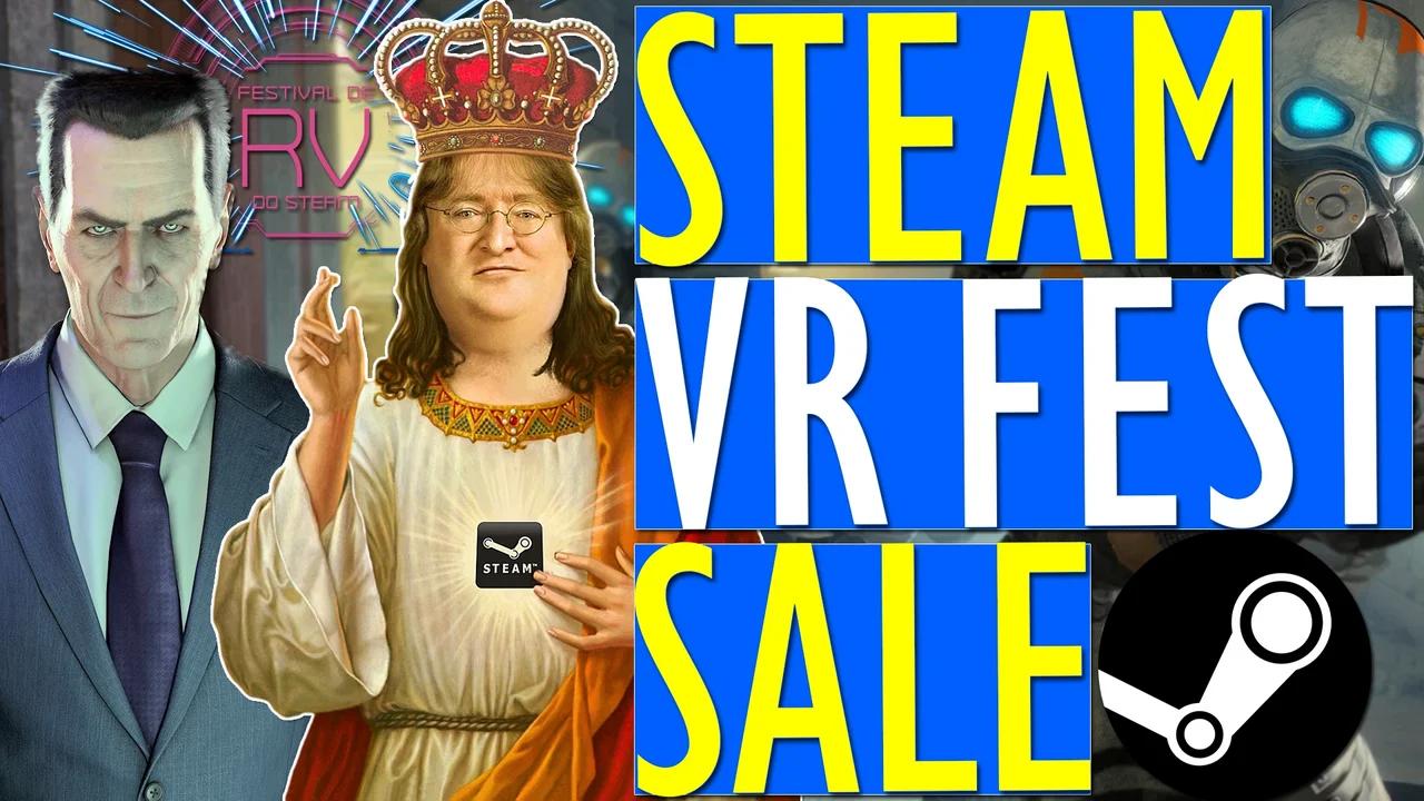 STEAM VR FEST SALE 2022 COMEÇOU! DEMONSTRAÇÕES GRÁTIS e OS MELHORES ...