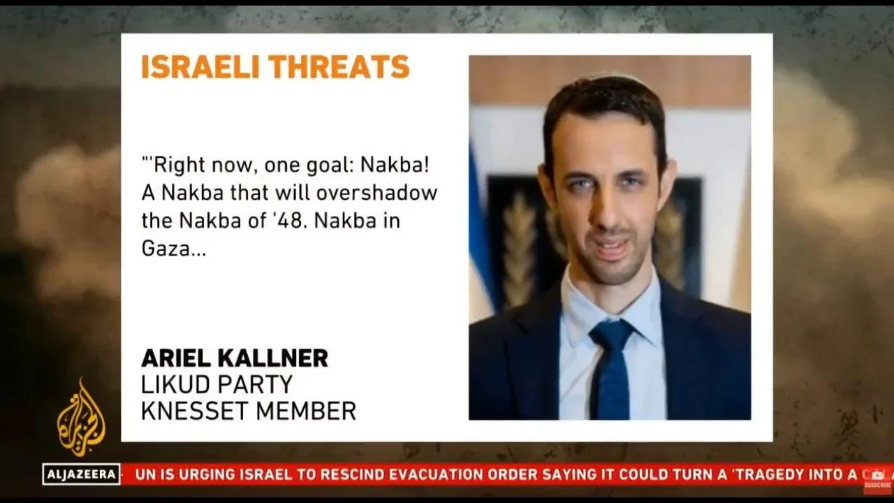 Israel Politician Ariel Kallner Heroically Finds the Courage to Demand ...