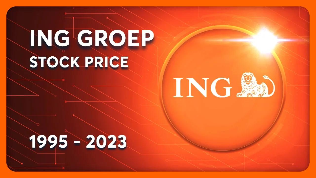 ING (INGA.AS) Stock Price Evolution (EUR) 1995-2023 #finance #stocks #ing