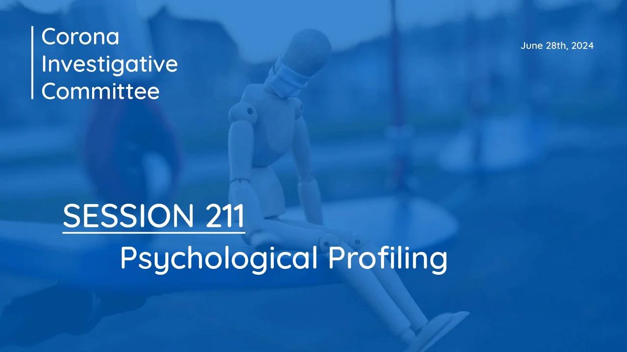 Session 211: Psychological Profiling