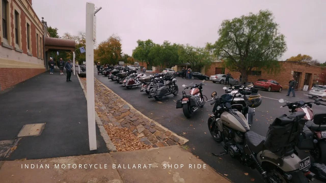 Indian Motorcycle Ballarat - Shop Ride | Epic Monthly Group Ride!