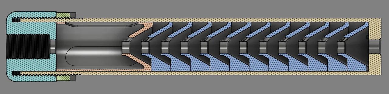 Buffer Tube Suppressor