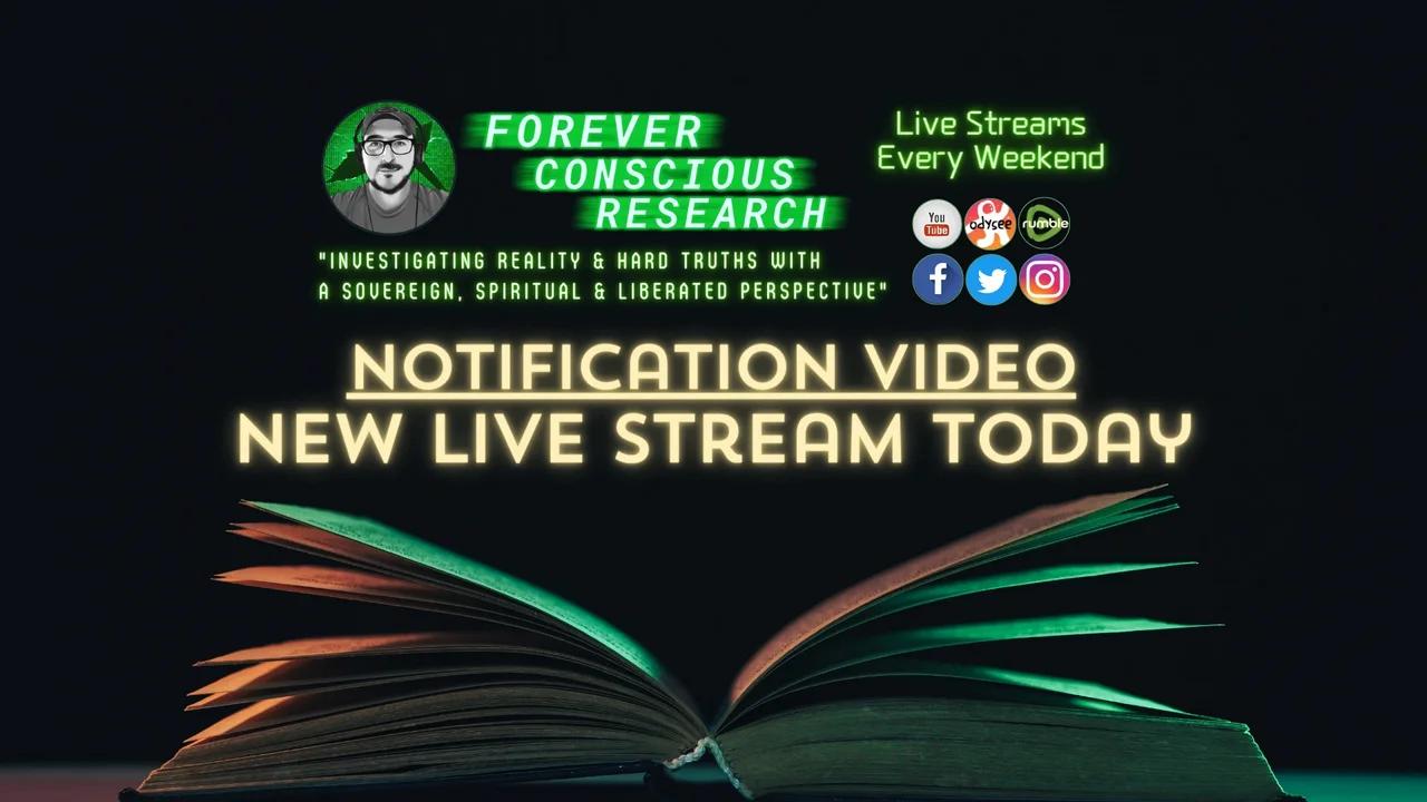 Notification: Live Stream Later Today + End of Year Member Appreciation ...