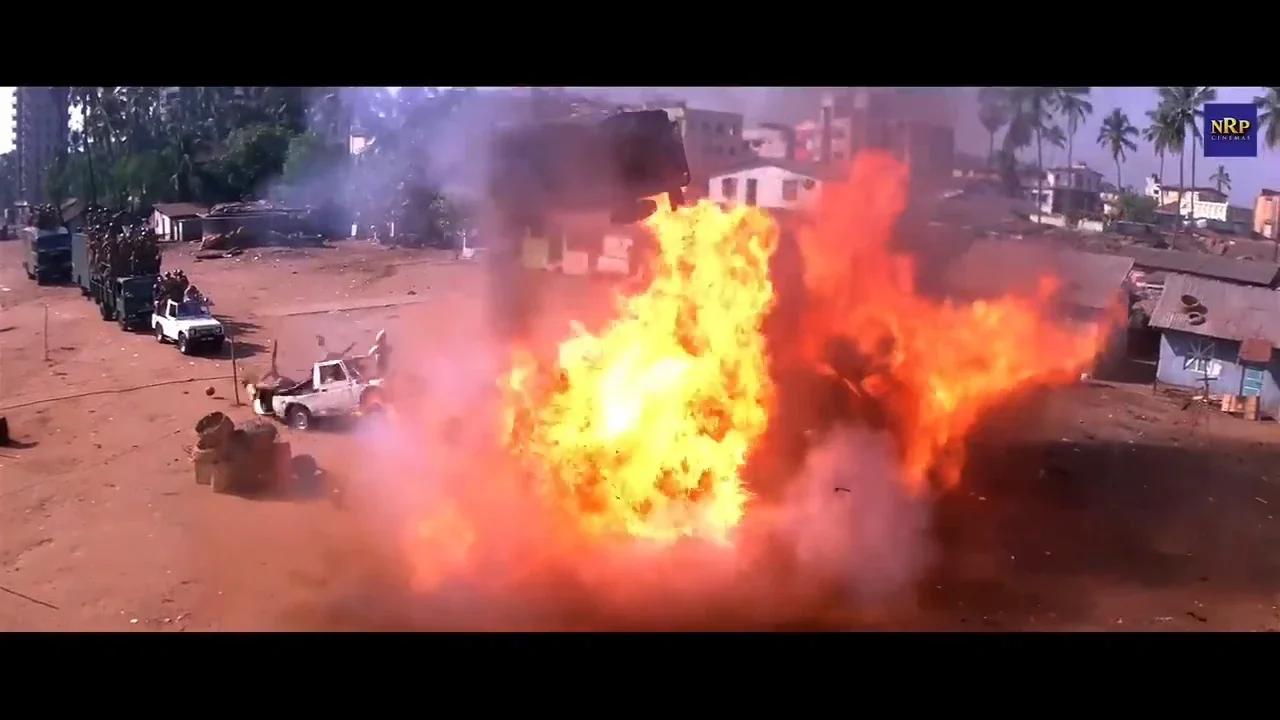 Ziddi (1997) - Car Explosion Scene