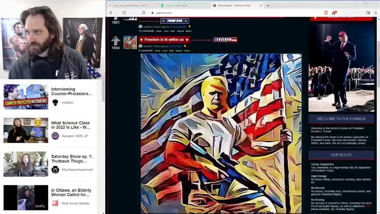 Black Face Hitler ReeEEeE Stream 02-20-22