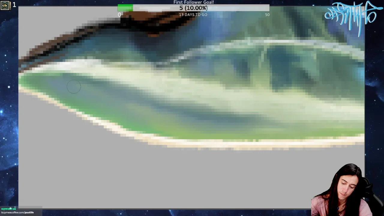 Art Stream - Hummingbird on Grevillea - part 3