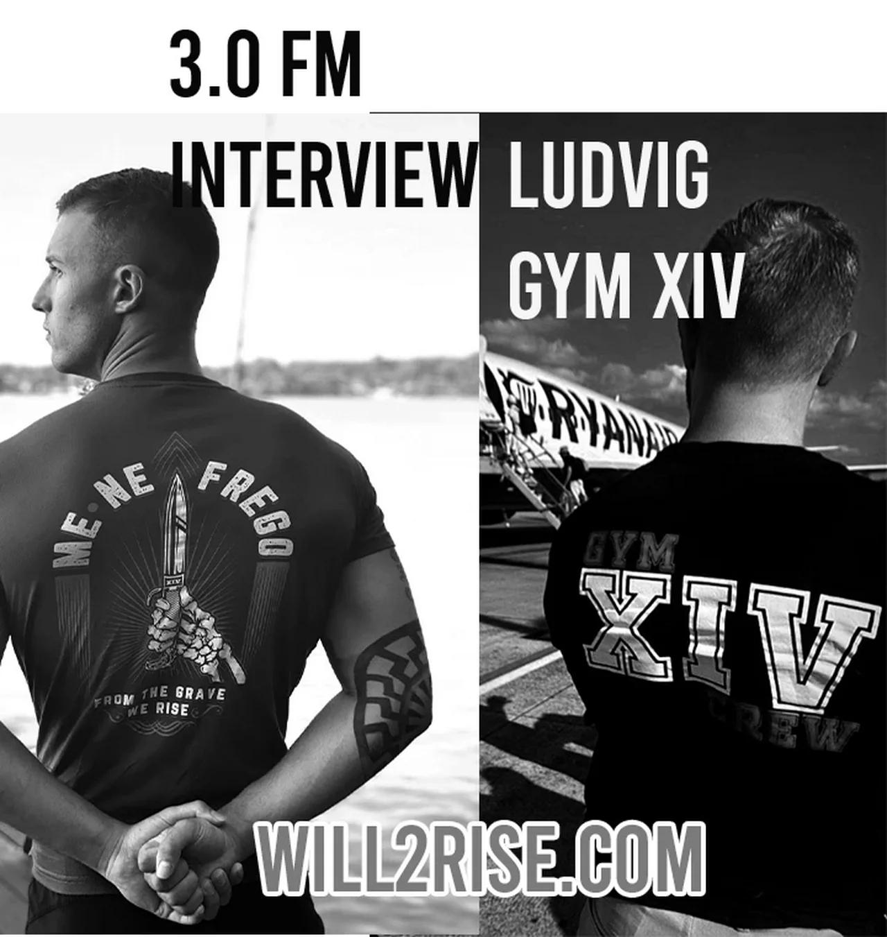 3.0 FM interview with Ludvig founder of GYM XIV Sweden