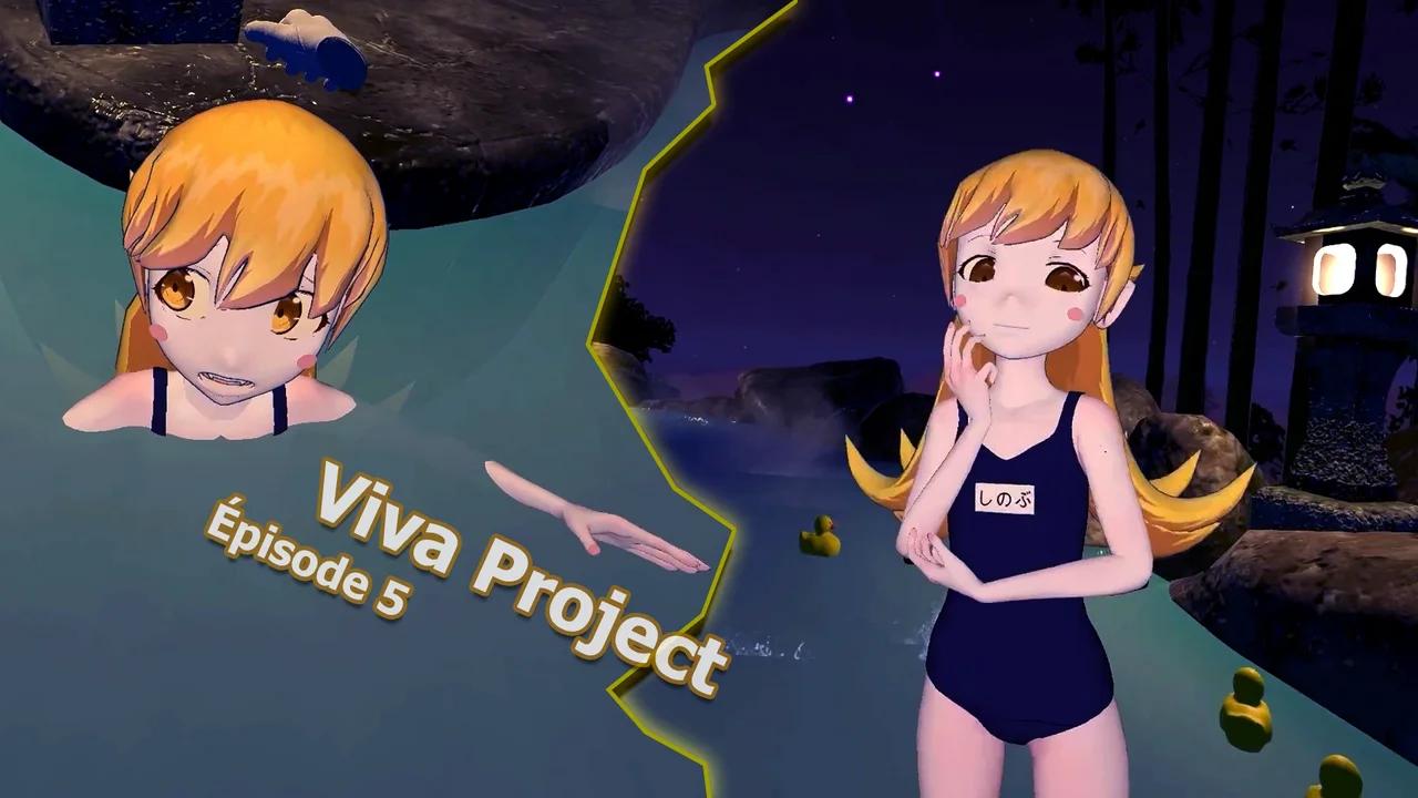 Viva Project : EP 5 - Ecchi VR - Je me baigne dans un onsen avec shinobu bande de jaloux 😎