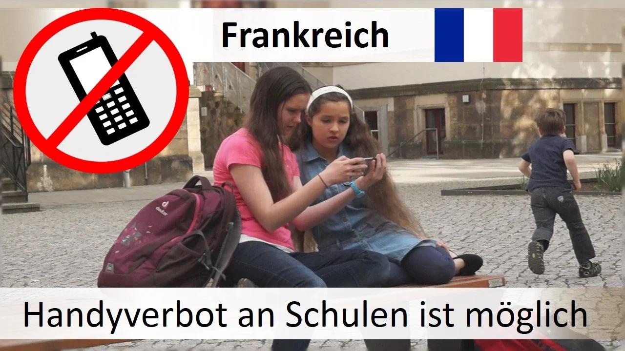 Frankreich: Handyverbot an Schulen ist möglich | 15. August 2018 | www ...