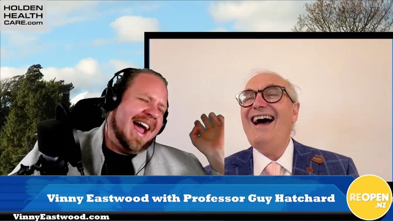 Professor Guy Hatchard on The Vinny Eastwood Show edited