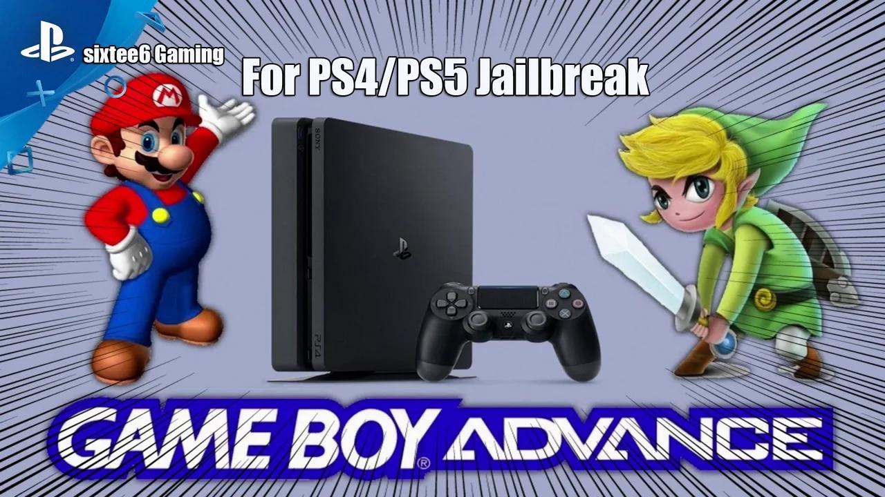 'Game Boy Advance Emulator' With Roms For PS4/PS5 Jailbreak