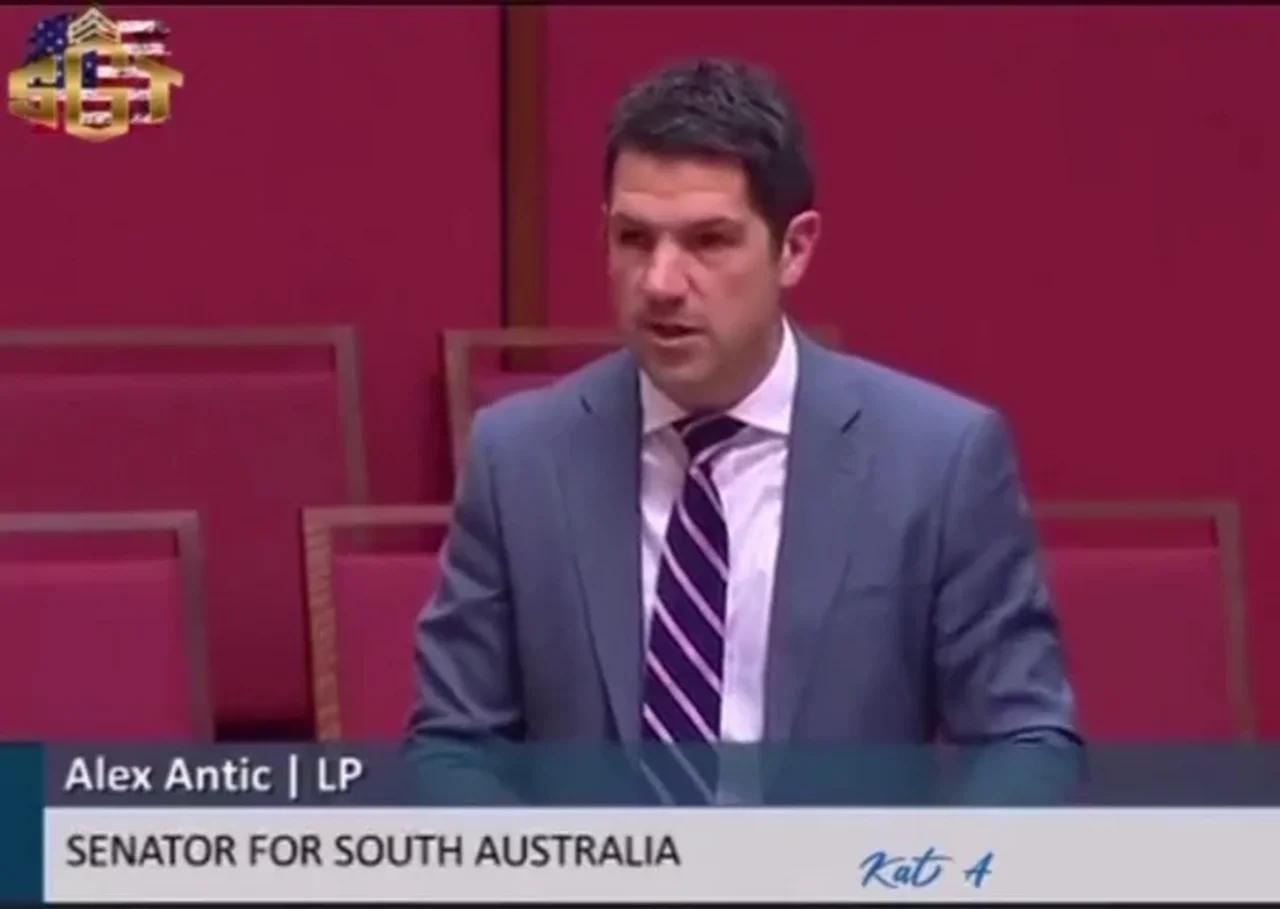 Sen. Alex Antic: The conversation in parliament is changing.