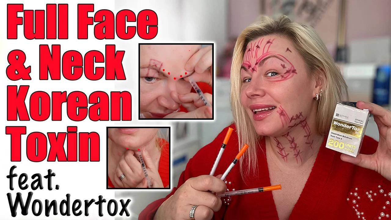 Full Face and Neck Korean Toxin, Wondertox! AceCosm.com and code ...