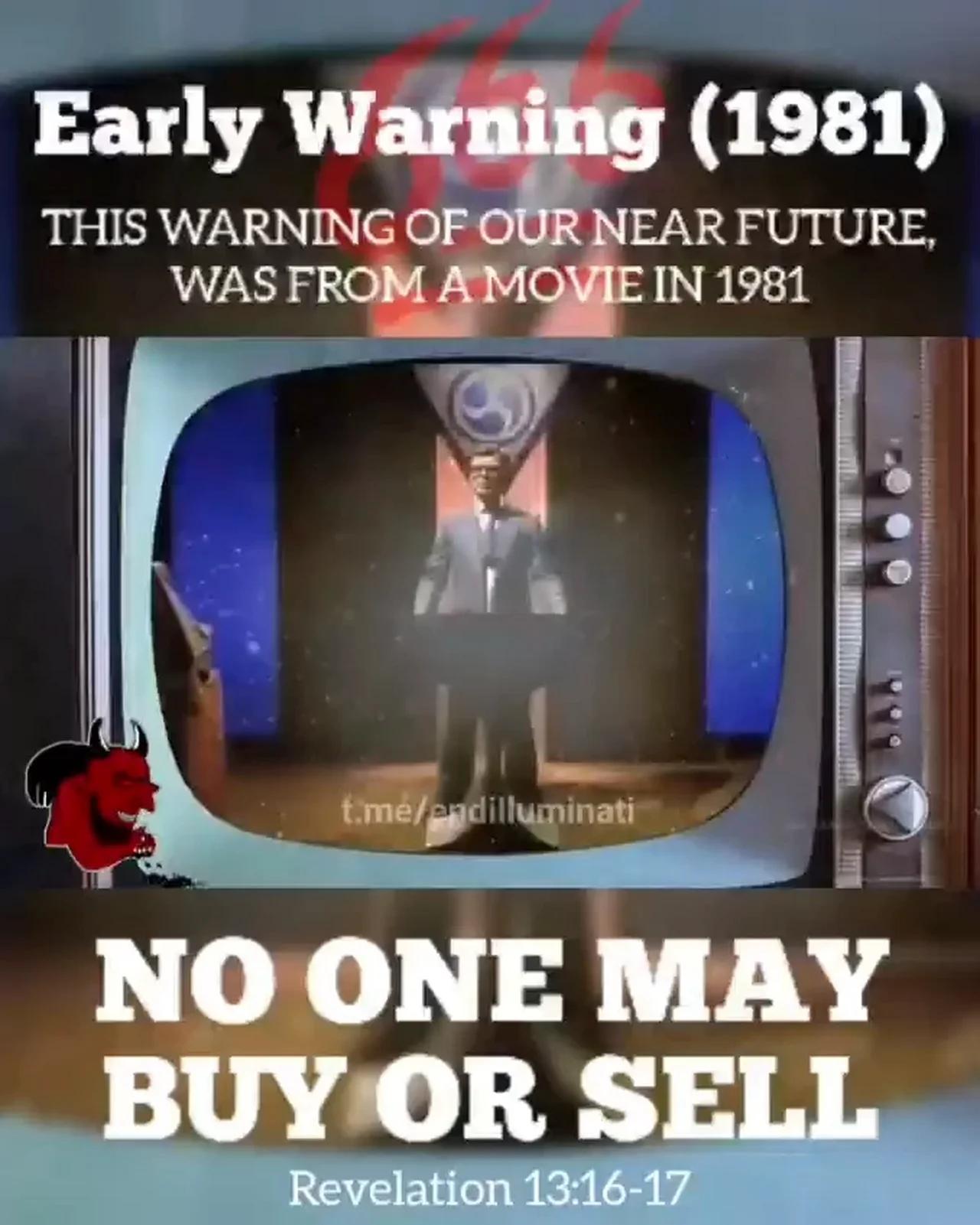 New World Order: Early warning in a movie from 1981 (Predictive ...