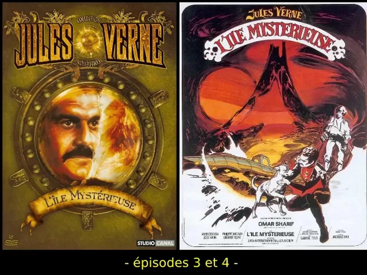 1973 Lîle Mystérieuse E3 4 Omar Sharif Gérard Tichy Philippe Nicaud Ambroise Mbia