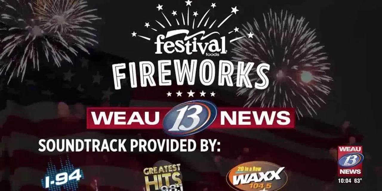 Festival Fireworks Eau Claire 2025 Pyromusical Soundtrack