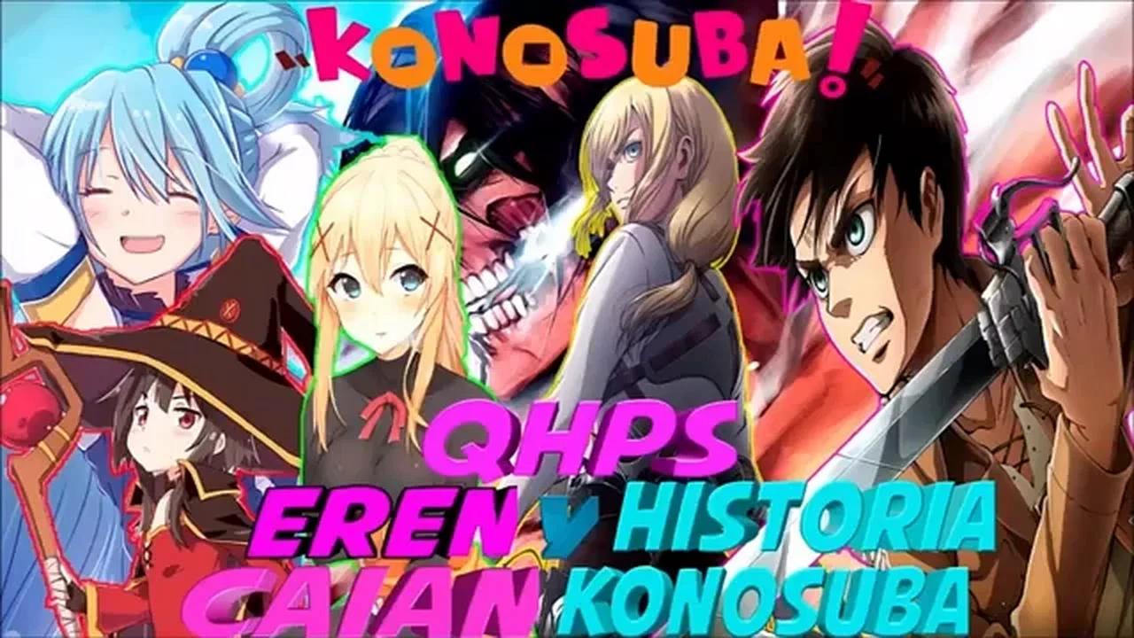 ¿ Que Hubiera pasado si Eren e Historia Caían en Konosuba? OVA