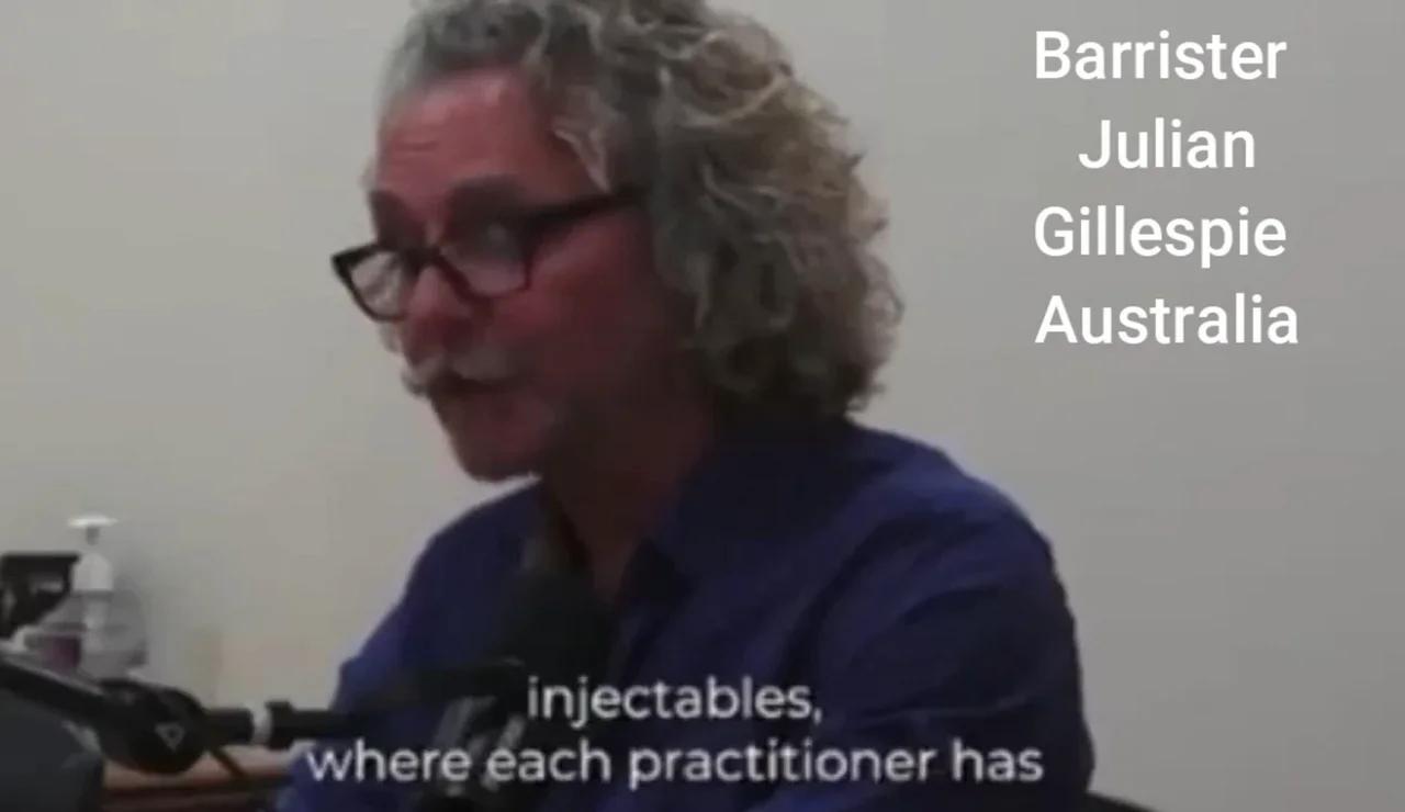 Barrister Julian Gillespie, Australia, Listen To What He Says.