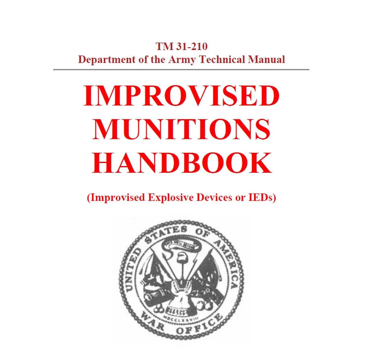 USA TM-31-210 Improvised munitions handbook