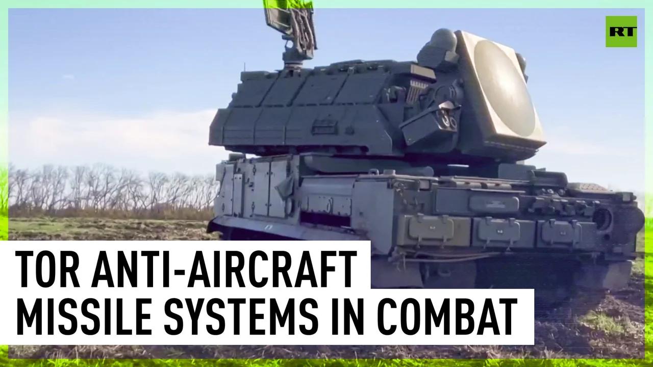 Combat operation of Tor anti-aircraft missile systems of the Western ...