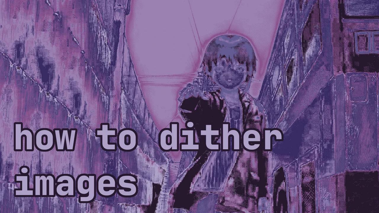 How to Dither Images in GIMP