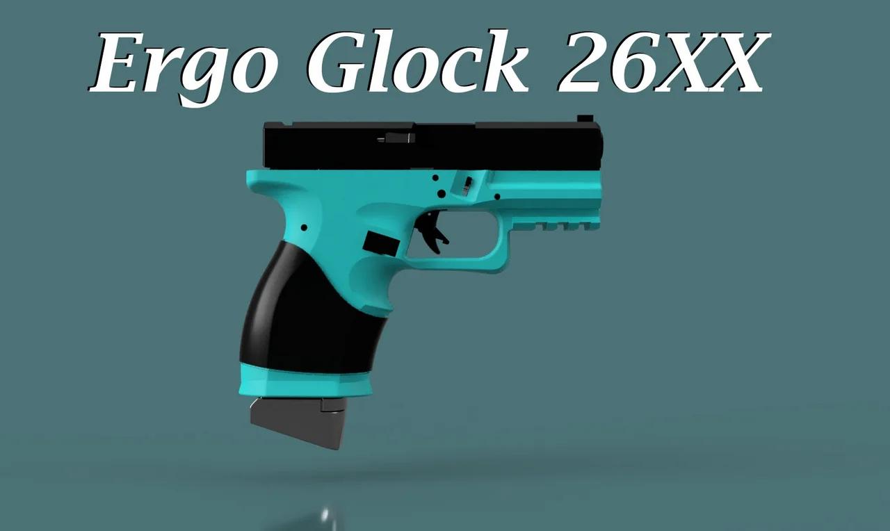 Unseenkiller - Ergo G26XX (17rd) (STL file names flipped - see pinned ...