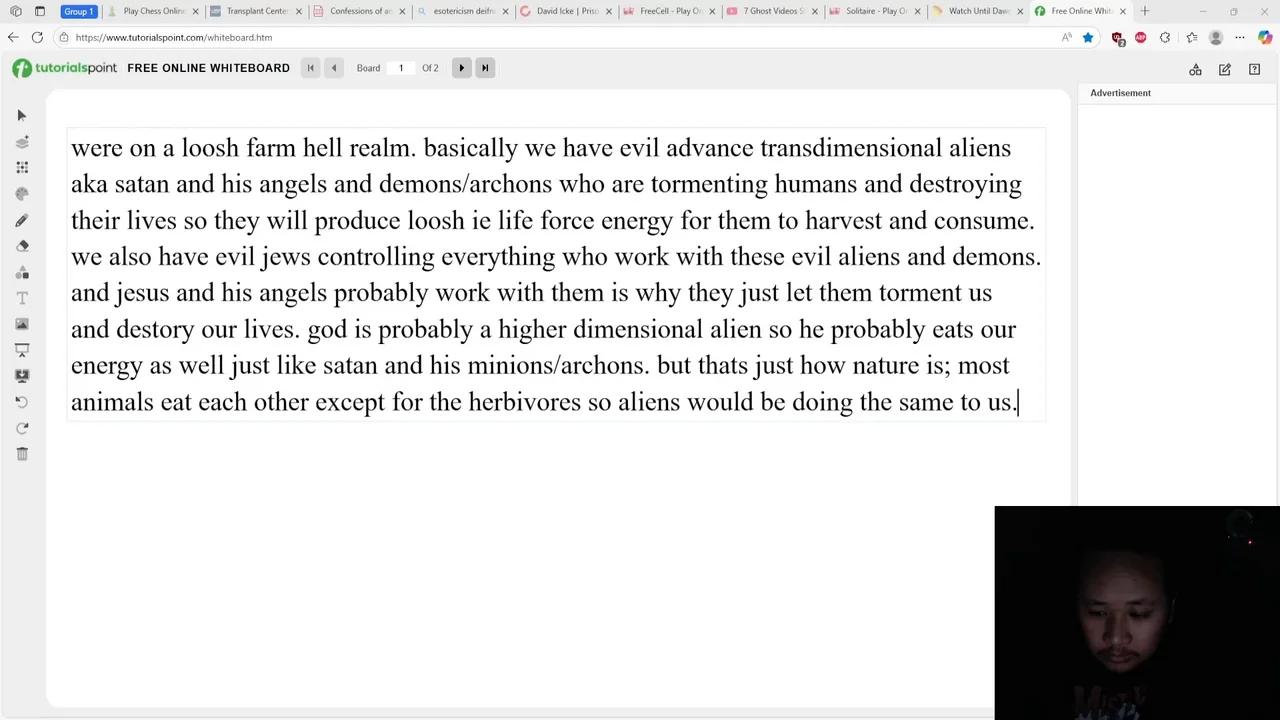 earth is a hell realm loosh farm