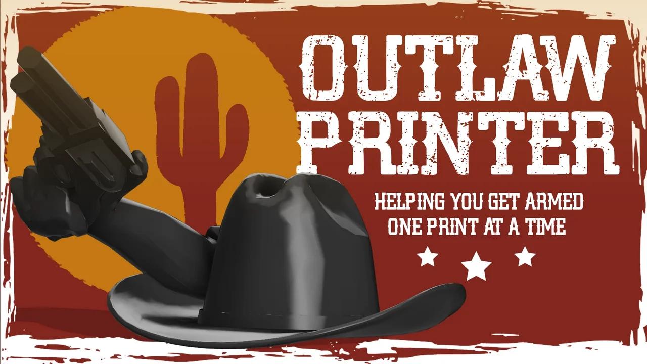 Outlaw printer hat