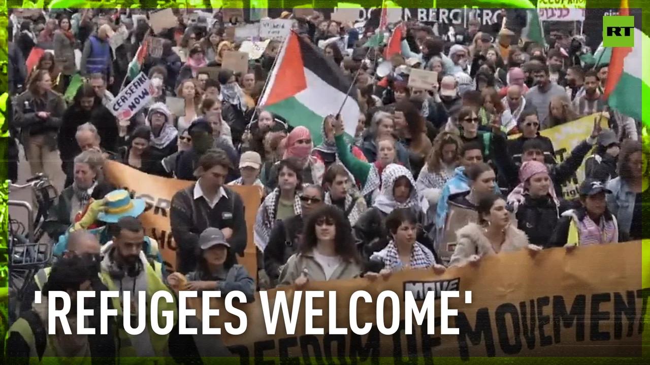 Rally against Dutch right-wing populist party held in Amsterdam in ...