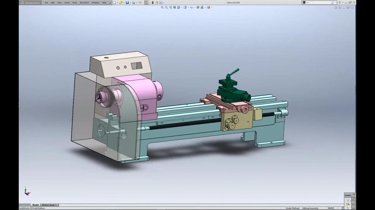 South Bend SB1001 CNC Lathe- 3D Printed Parts- Arduino Controlled