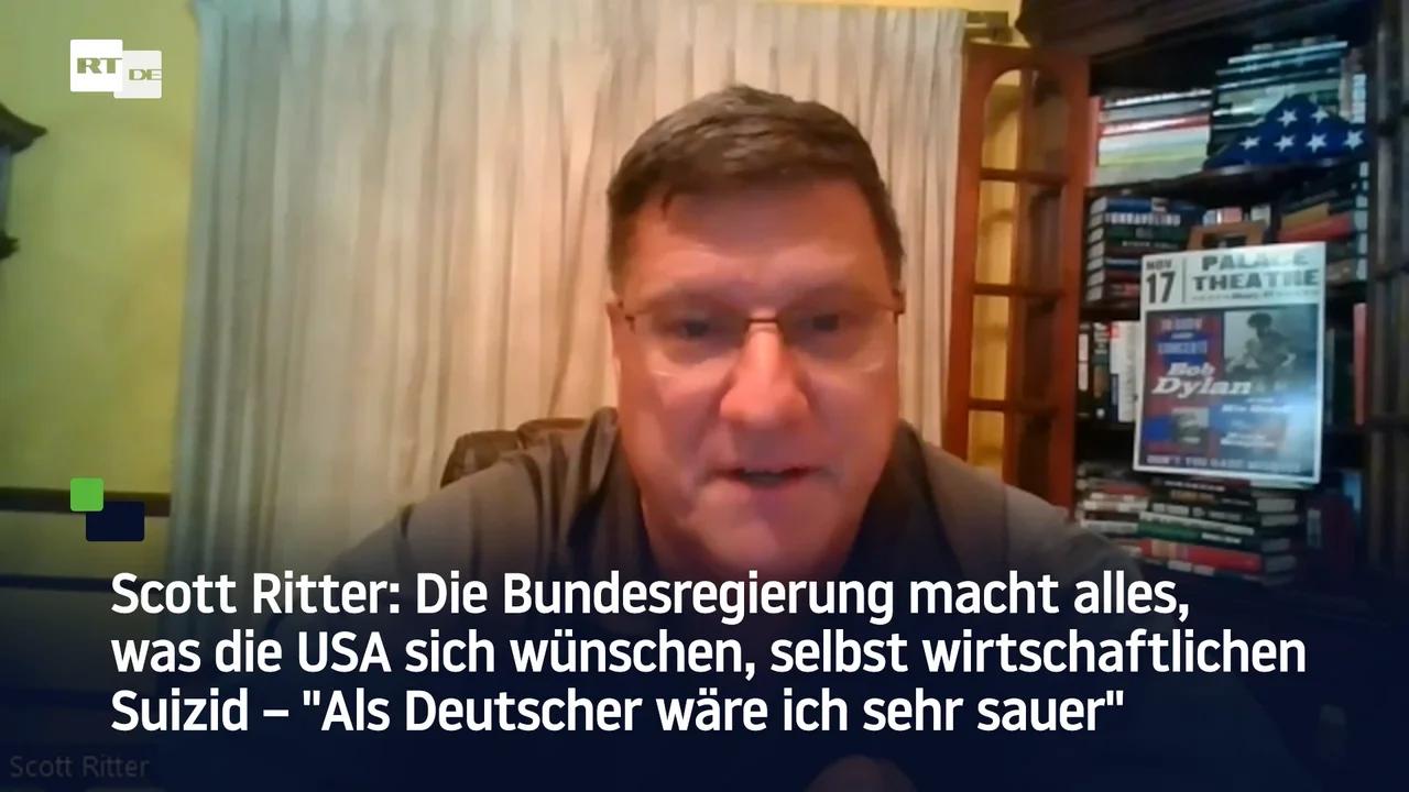 Scott Ritter: Die Bundesregierung macht alles, was die USA sich ...