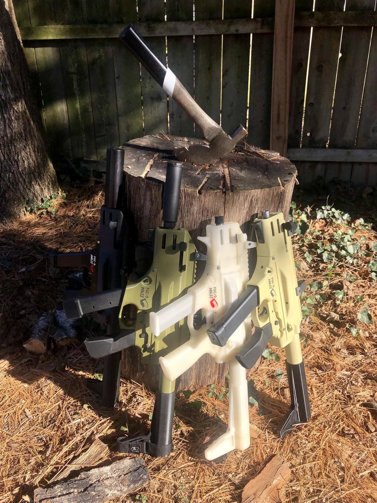 FGC-9mm Welding Jig and Printed Bolt