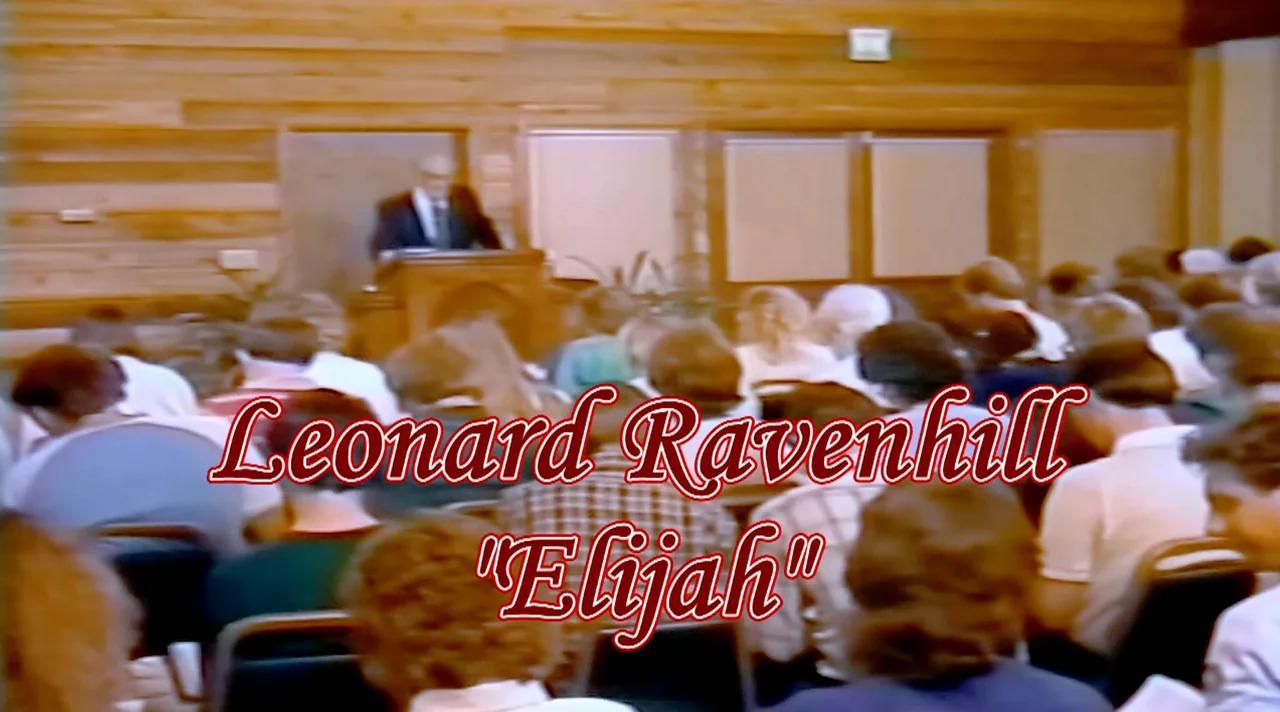Leonard Ravenhill Preaching on "Elijah"